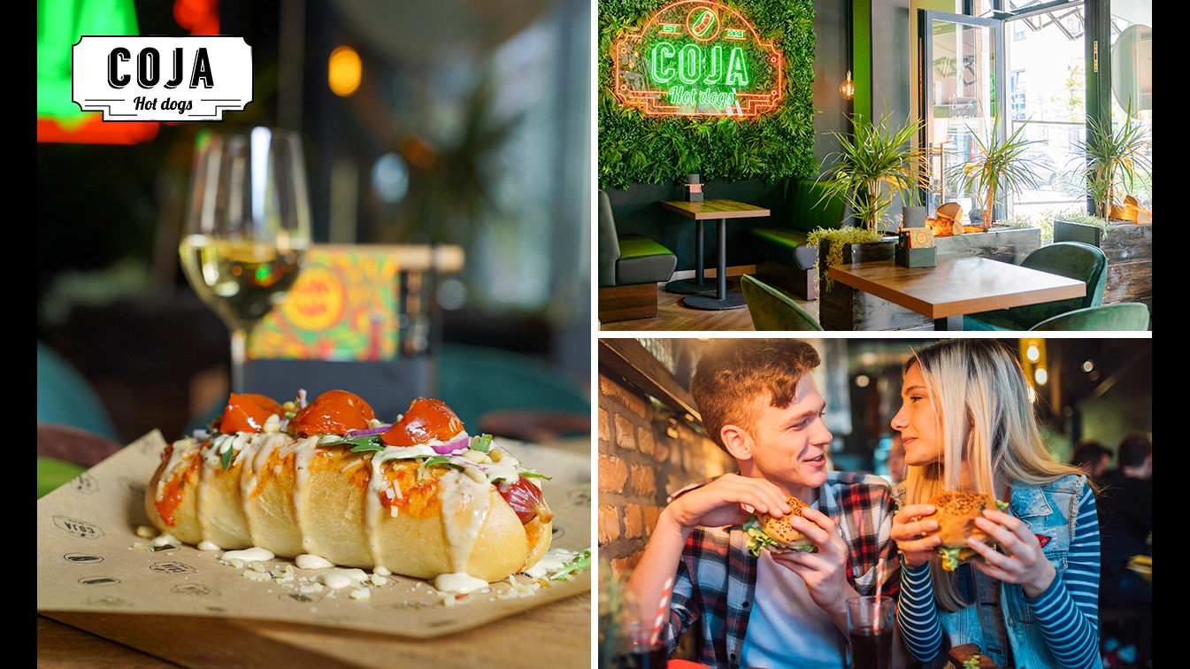 Coja Hot dogs, 3-gangendiner à la carte + cocktail bij Coja Hot dogs ...