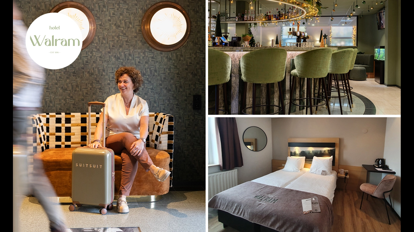 Hotel Walram, Overnachting voor 2 + ontbijt + koffie met gebak in ...