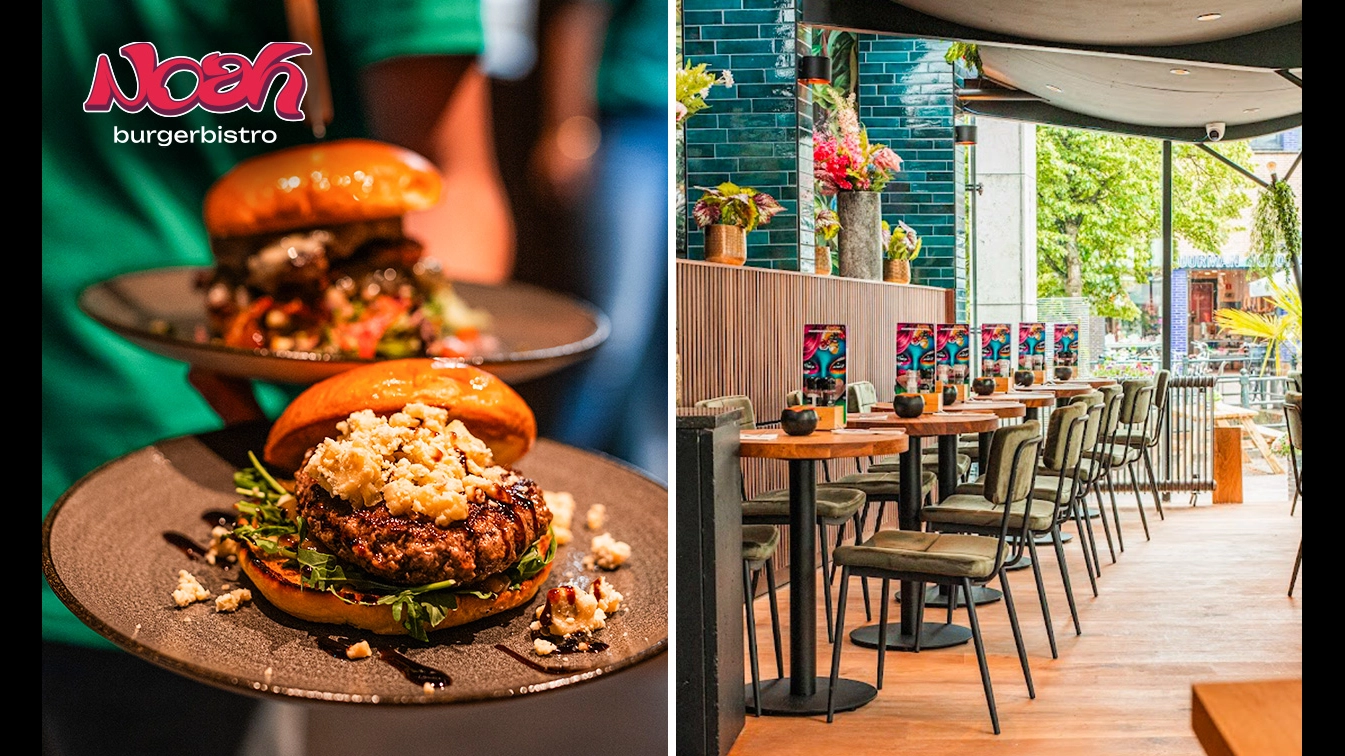 Noah Burgerbistro, 2-gangen burgerdiner + bijgerecht in hartje Sneek bespaar 41% in Friesland ...