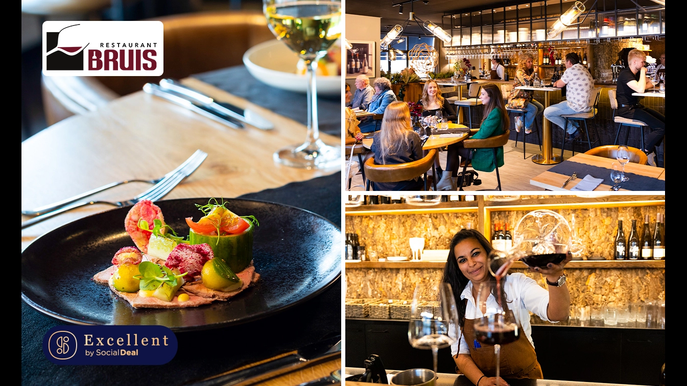 Restaurant Bruis, 3-, 4-, of 5-gangendiner van de chef bij Bruis bespaar 36% in Valkenburg via ...