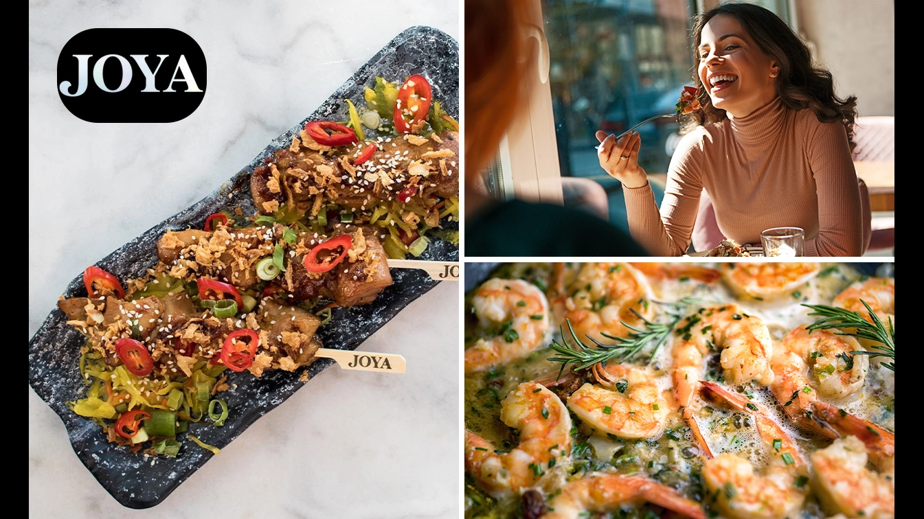 Restaurant JOYA, 4-gangen keuzediner bij Restaurant JOYA aan de Maas ...