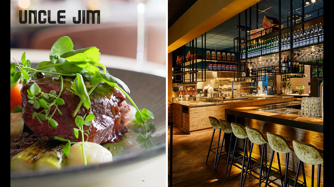 Uncle Jim, 3-gangendiner à la carte bij Uncle Jim bespaar 37% in ...